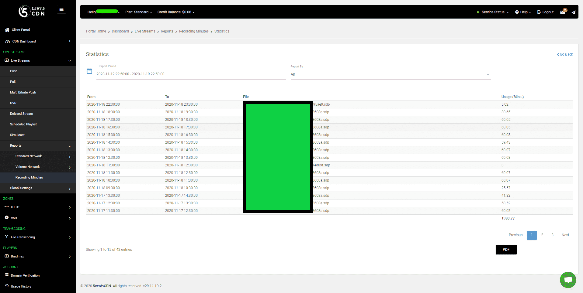 Detailed Video Transcoding/Recording Mins with 5centsCDN - 5centsCDN ...