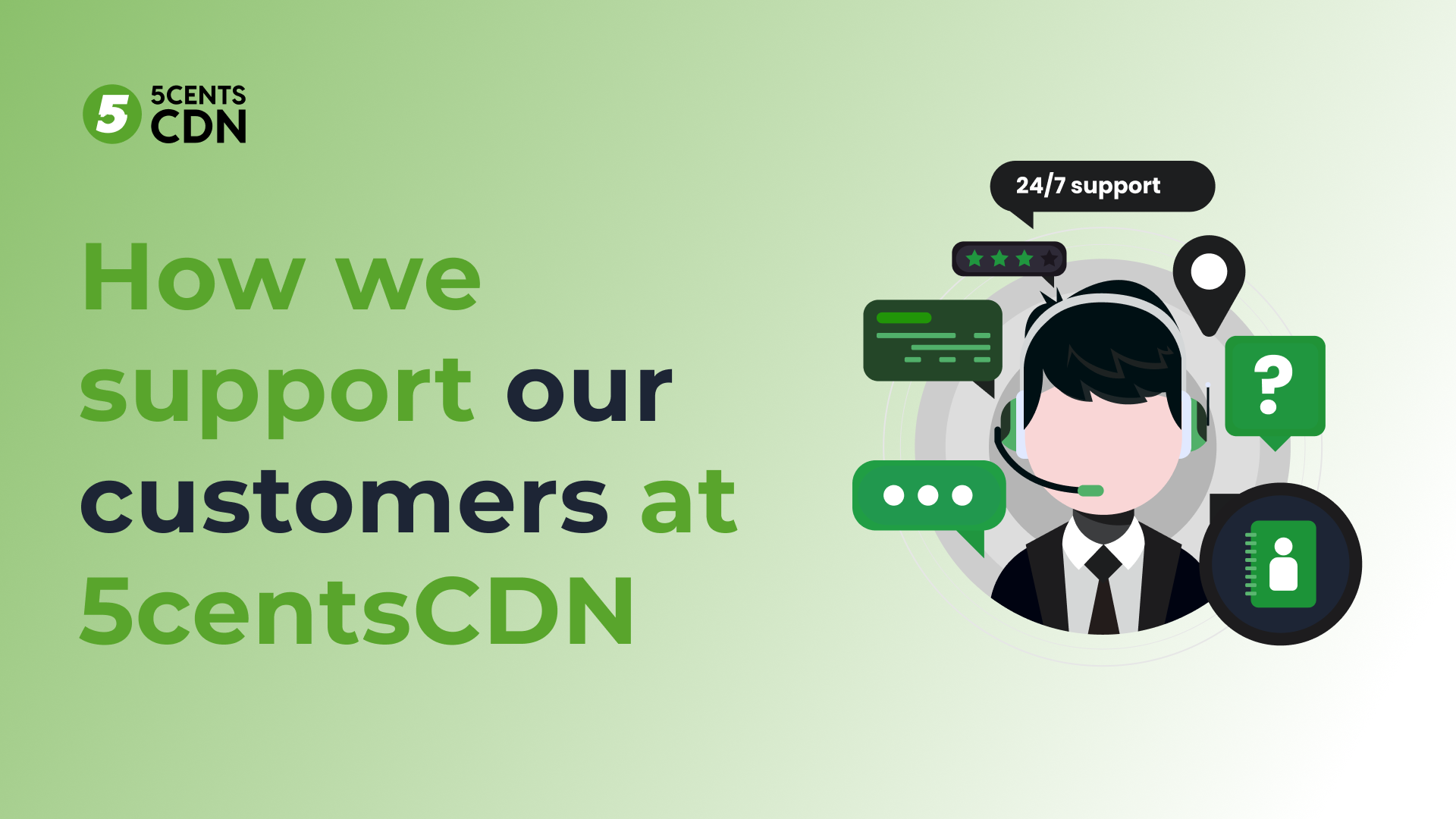 Exceptional Customer Support of 5centsCDN