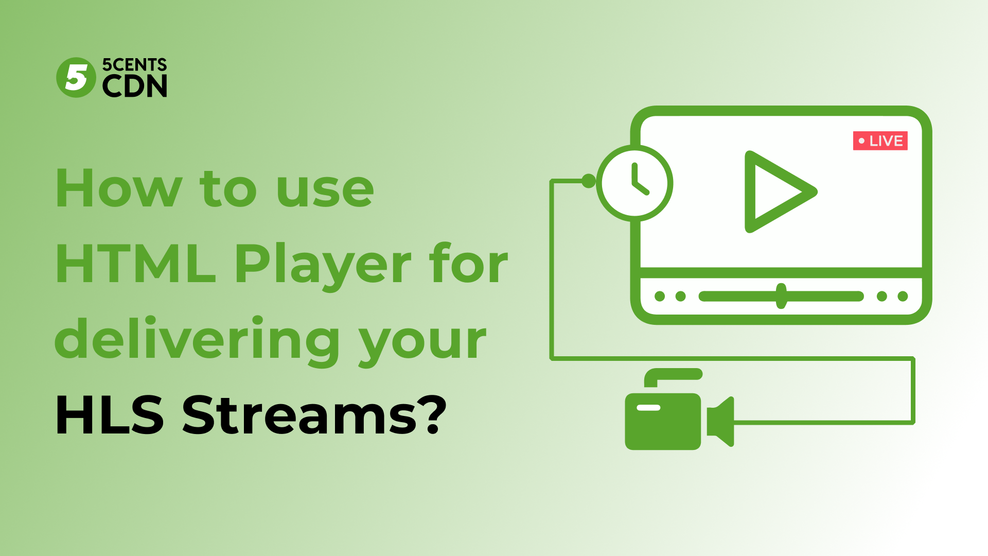 How To Use HTML Player For Delivering Your HLS Streams 